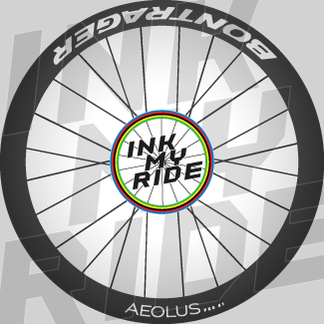 Bontrager Aeolus Pro 51 Disc Custom Wheel Decal Sticker Kit Bontrager Aeolus Pro 51 Disc Custom Wheel Decal Sticker Kit