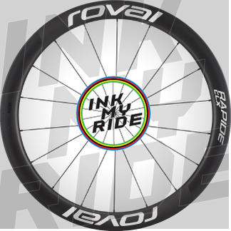 Roval Rapide CLX ii Custom Decals Stickers Kit – InkMyRide