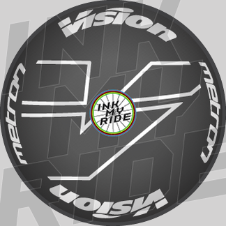 VISION METRON DISC WHEEL DECALS KIT – InkMyRide